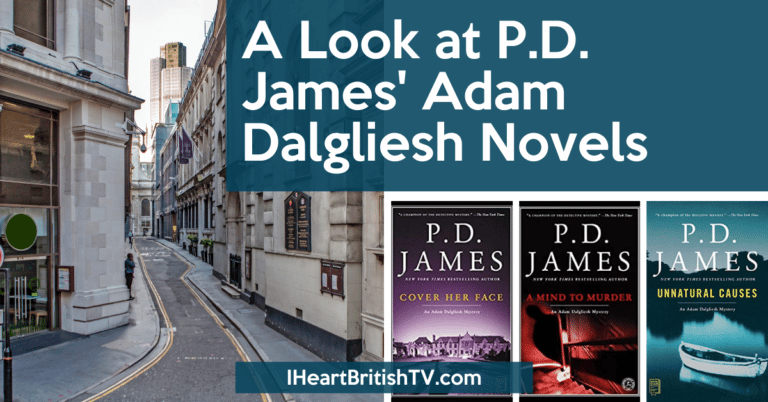 P.D. James' Adam Dalgliesh Book Series in Order - GREAT BRITISH BOOK CLUB