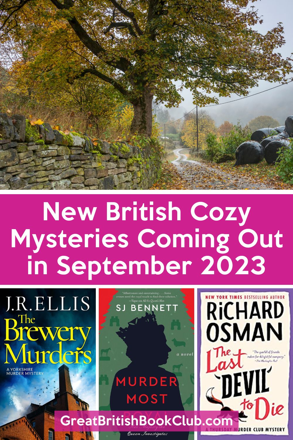35 Enticing New British Cozy Mysteries Coming Out in September 2023 ...